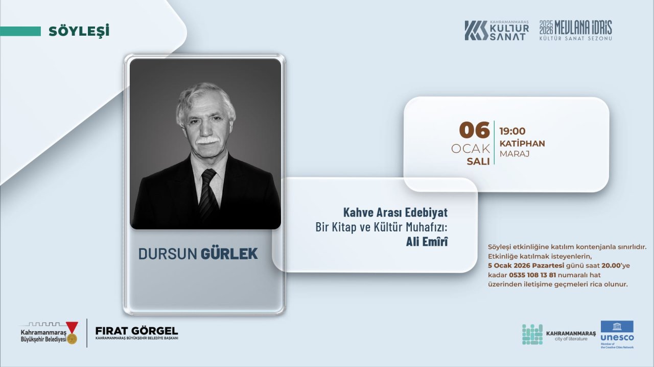 Usta Tarihçi Gürlek, Ali Emîrî’yi Anlatacak