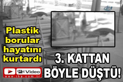 Plastik borular hayatını kurtardı