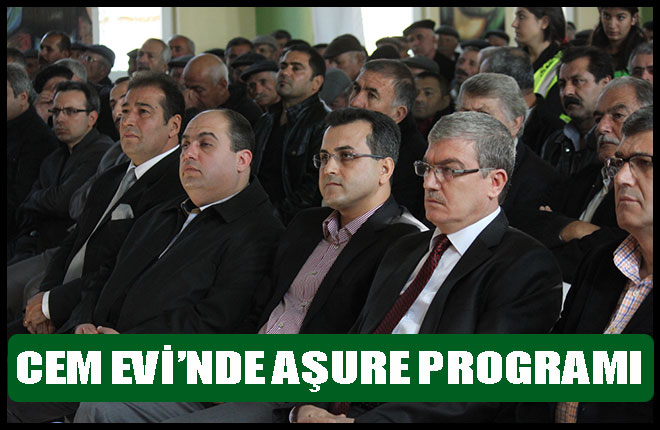Cem Evi’nde Aşure Programı