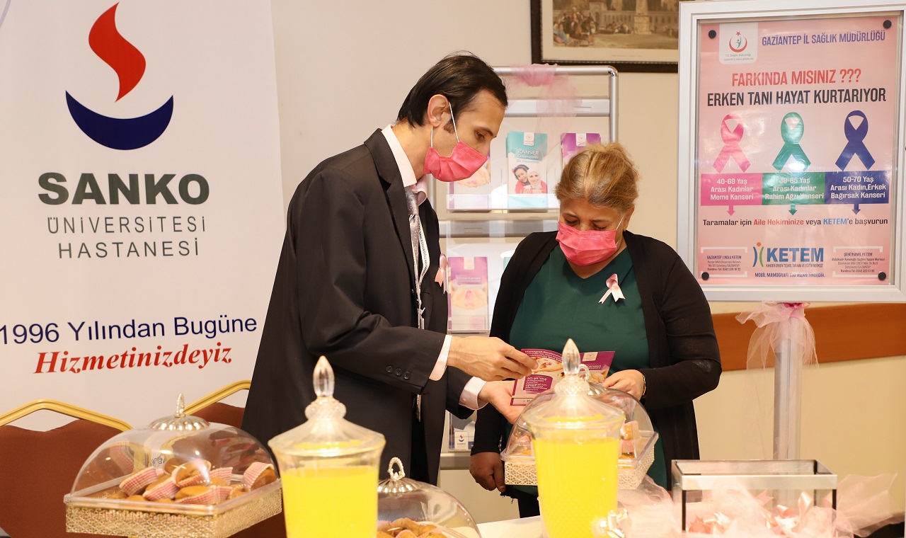 SANKO Üniversitesi Hastanesi’nde Meme Kanseri Farkındalık Ayı ...